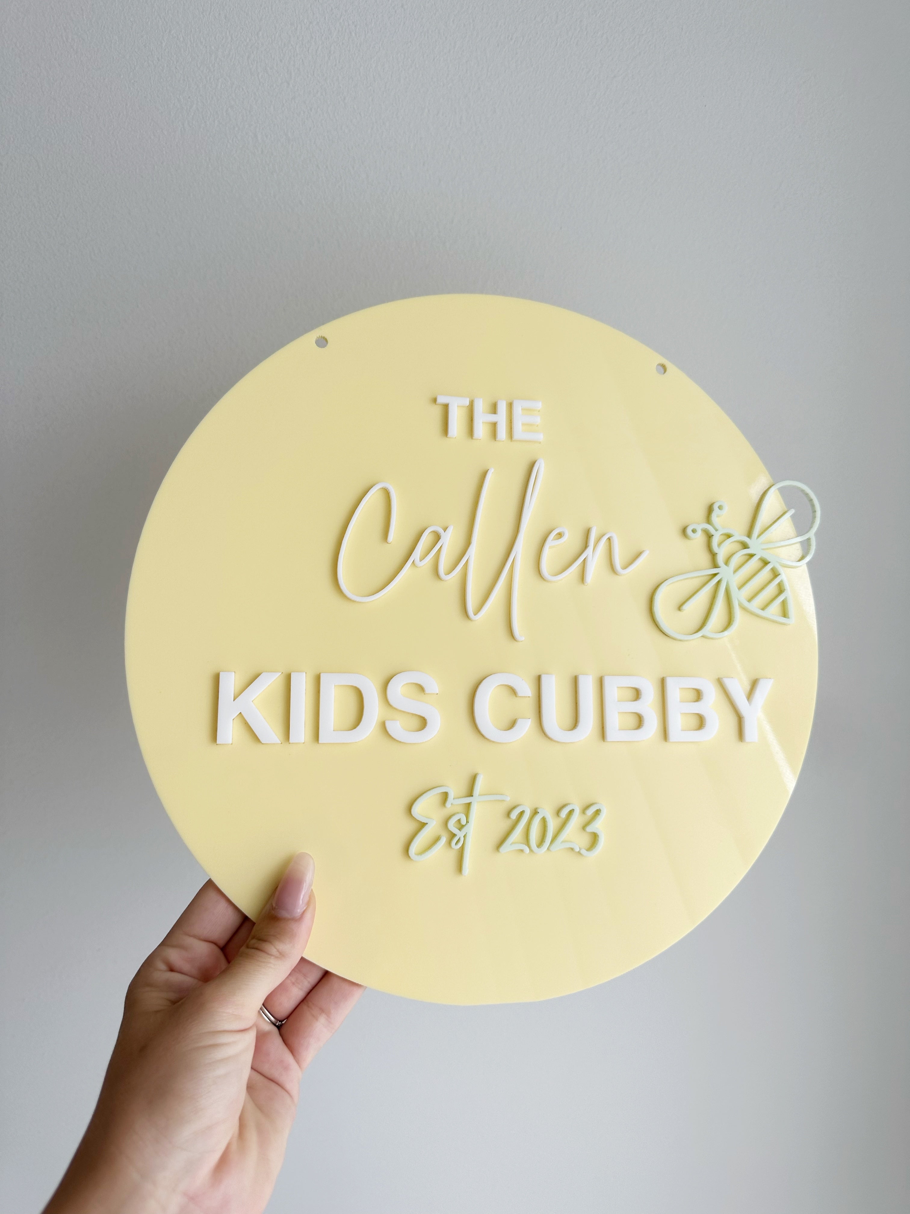 Cubby Sign – rawdesigns.co