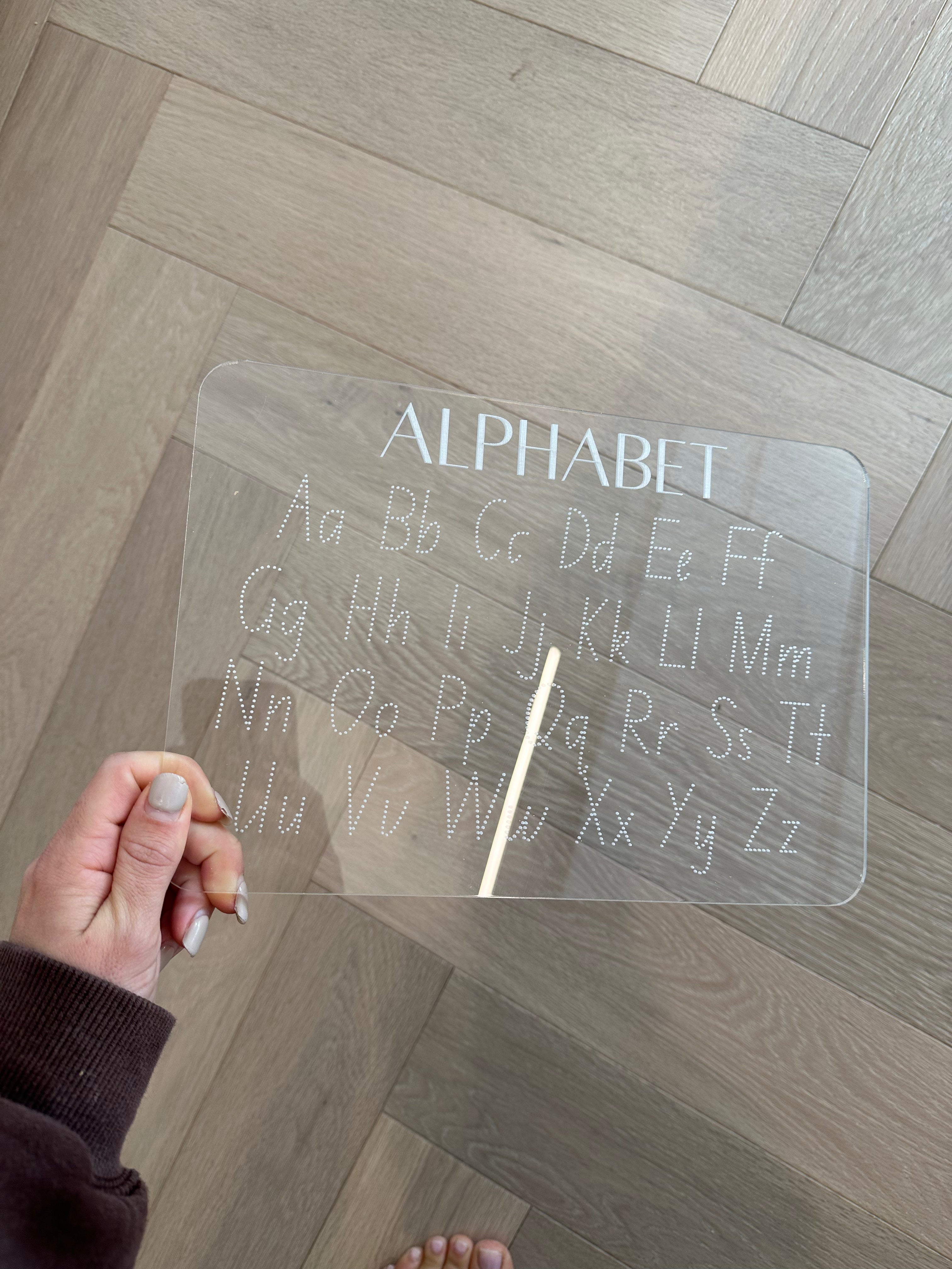 Alphabet Tracing Board – rawdesigns.co